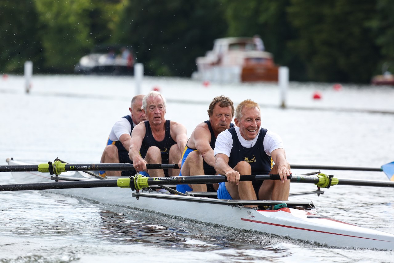 Henley Masters - bringing home the bling - Nottingham Rowing Club